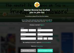 Tsu Sign Up - HOW TO GROW YOUR TSU DOWNLINE