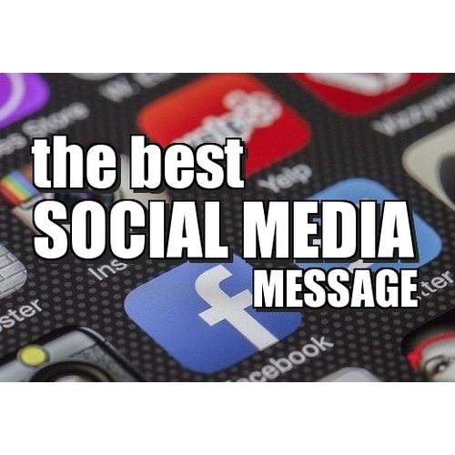 Social Media - What is the best social message when networking