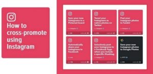 How to cross-promote using Instagram - My Instagram marketing strategy