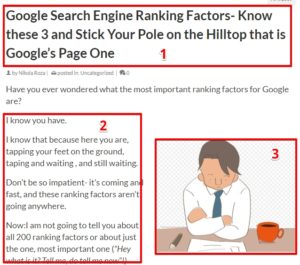 Ranking Factors - The 3 Most Important Google Ranking Factors are...?